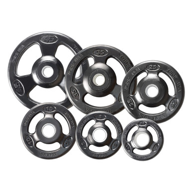 Iso Grip Rubber Encased Olympic Plate 35lb - drugsupplystore.com