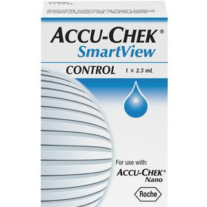Accu-Chek SmartView Glucose Control Solution, 1 Level - drugsupplystore.com