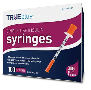 TRUE PLUS SYR 30G .3CC 5/16". Unifine Pentips Plus Pen