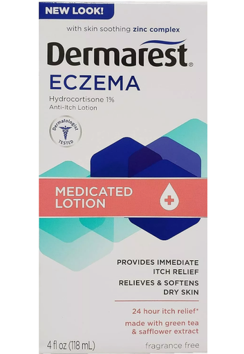 Dermarest Eczema Medicated Lotion 4 oz provides immediate itch relief ...