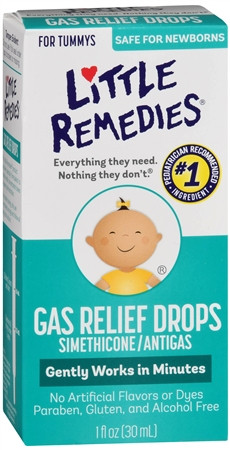 Little Remedies Little Tummys Gas Relief Drops Natural Berry Flavor 1 ...