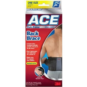 ACE Back Brace Adjustable One size fits most - drugsupplystore.com