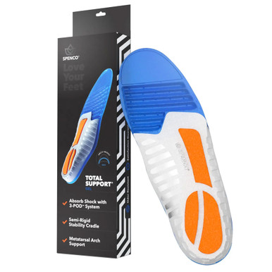 MILS Total Support Gel Insole, SIZE 3 - drugsupplystore.com