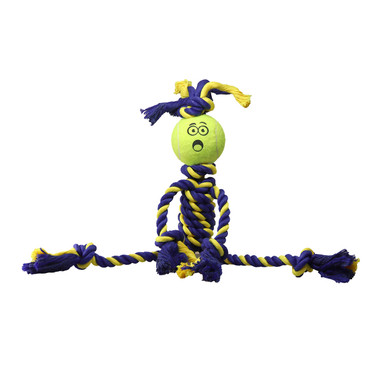 Braided Rasta Man Rope with Tuff Ball - 9" Pack of 2 - drugsupplystore.com