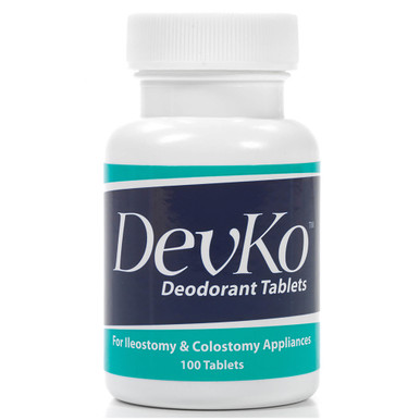Ostomy Deodorizer Devko™ 100 tablets - drugsupplystore.com