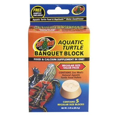 RA Aquatic Turtle Banquet Block - Regular - 5 pk (2 Pack ...