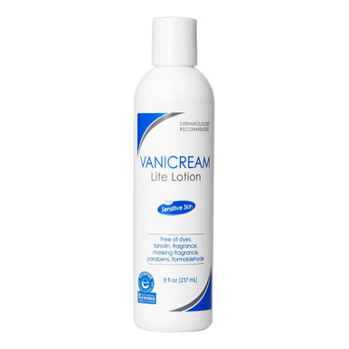 Hand and Body Moisturizer Vanicream® Lite 8 oz. Bottle Unscented Lotion ...