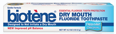 Toothpaste Biotène® Fresh Mint Flavor 4.3 oz. Tube - drugsupplystore.com