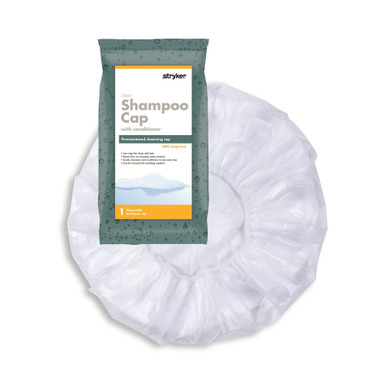 Shampoo Cap Comfort® 1 per Pack Individual Packet Powder Scent ...