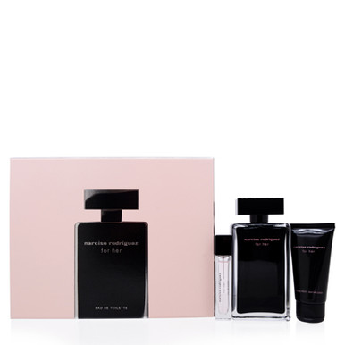 CS NARCISO RODRIGUEZ FOR HER/NARCISO RODRIGUEZ SET (W) EDT SPRAY 3.3 OZ ...