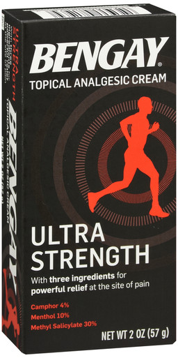 BENGAY Ultra Strength Topical Analgesic Cream 2 OZ - drugsupplystore.com