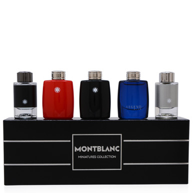 MINI SET/MONT BLANC (M) MONTBLANC LEGEND RED EDP SPLASH MINI 0.15 OZ ...