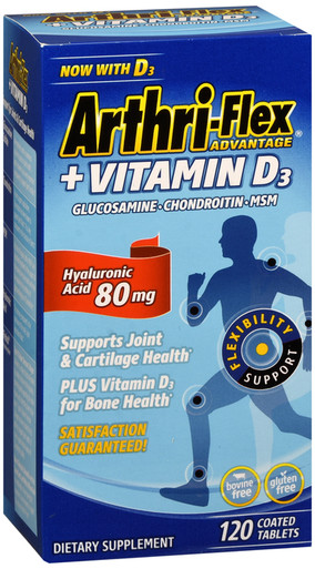21st Century Arthri-Flex Advantage + Vitamin D3 Coated Tablets 120 EA ...