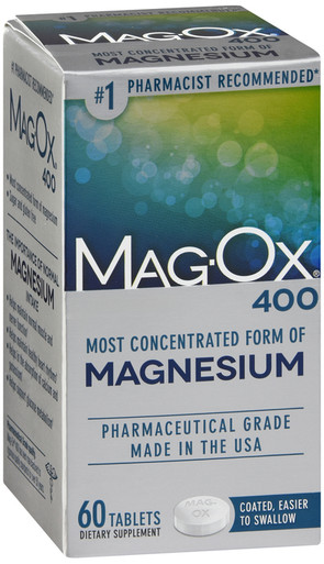 Mag-Ox 400 Magnesium Tablets 60 Each - drugsupplystore.com
