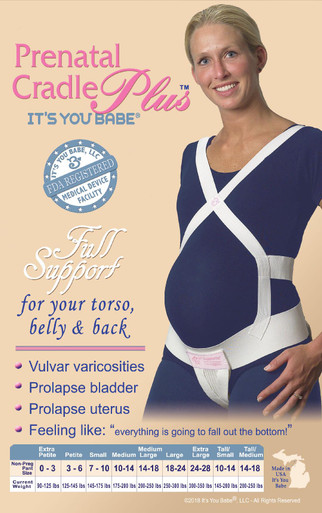 Prenatal Cradle Plus Maternity Support. Authorized Vendor