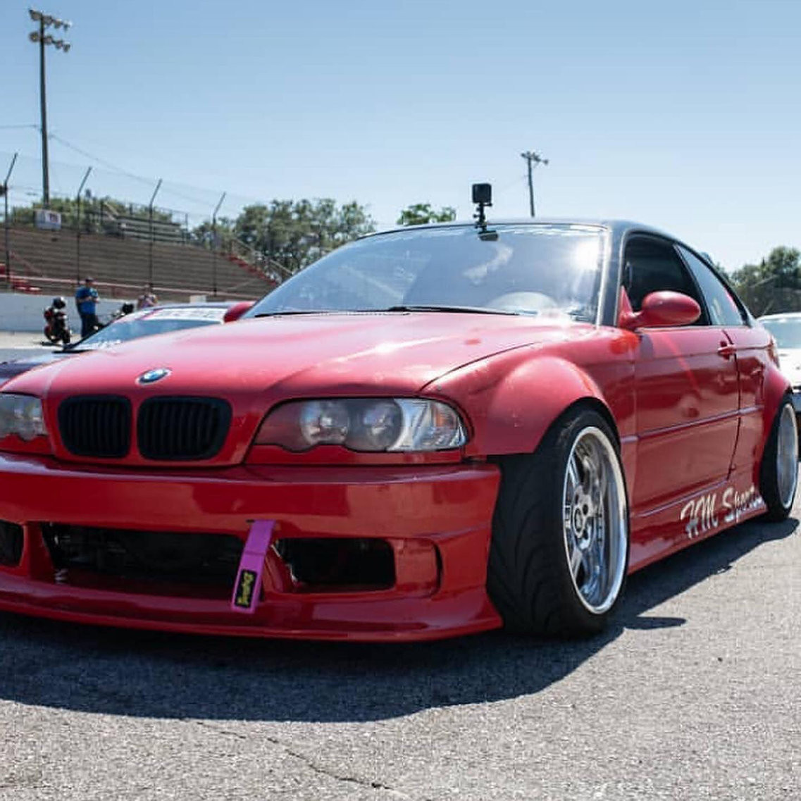 Big Duck Club E46 Coupe Front Overfenders (+60mm) - KoruWorks