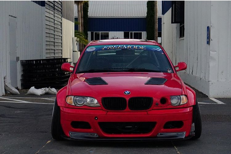 Big Duck Club E46 Sedan Front Overfenders (+60mm) - KoruWorks