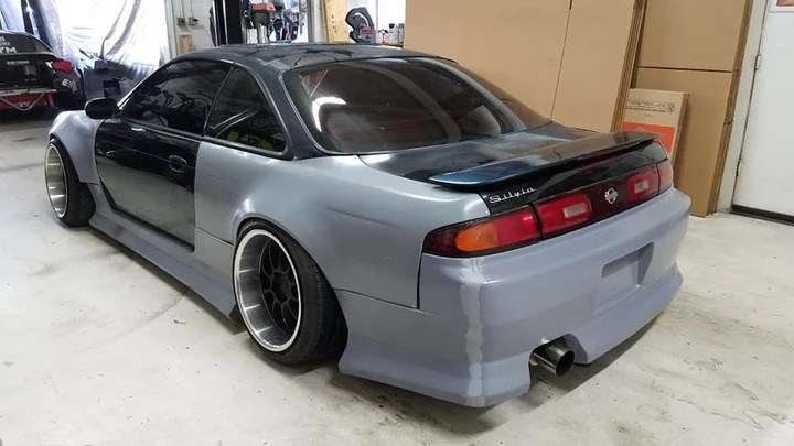 2F Performance Nissan S14 LFC Full Quarter Panels - KoruWorks