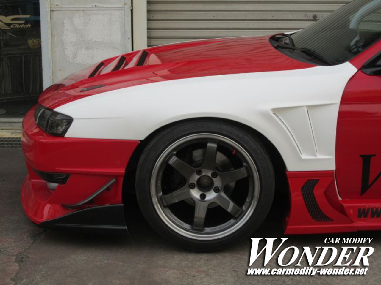 Car Modify Wonder Glare GT Front Wide Fenders 50mm - Kouki - KoruWorks