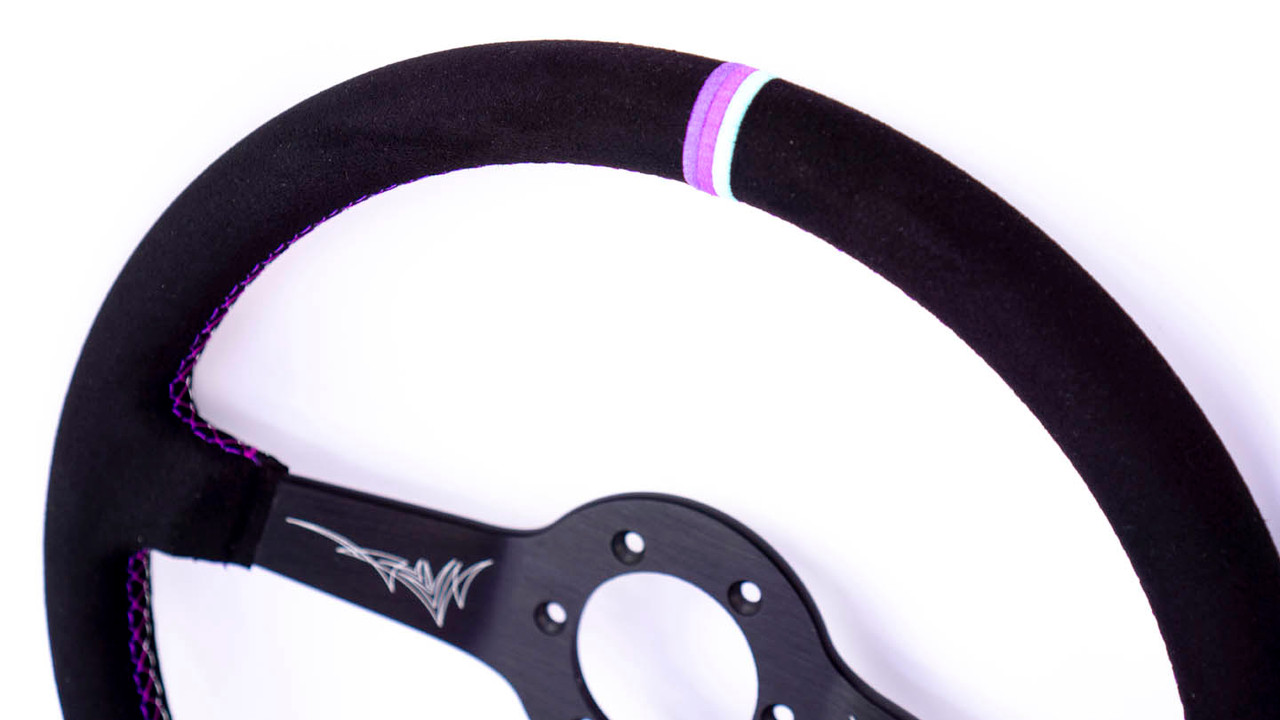 KoruWorks X Grip Royal V2 Pinstripe Steering Wheel - KoruWorks