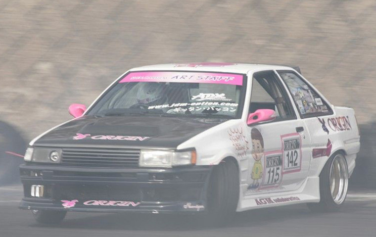 Origin Lab AE86 Coupe 40mm Type 2 Rear Fenders - KoruWorks