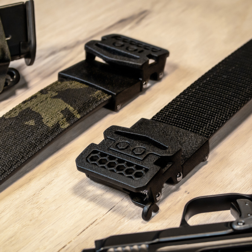 Kore Essentials - 1.5" Tactical Gun Belt - Multicam Tropic, X10 Buckle ...