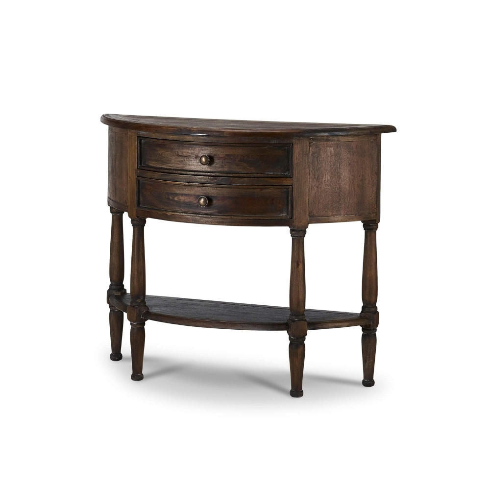 Demilune Console Cabinet Demi Lune Table