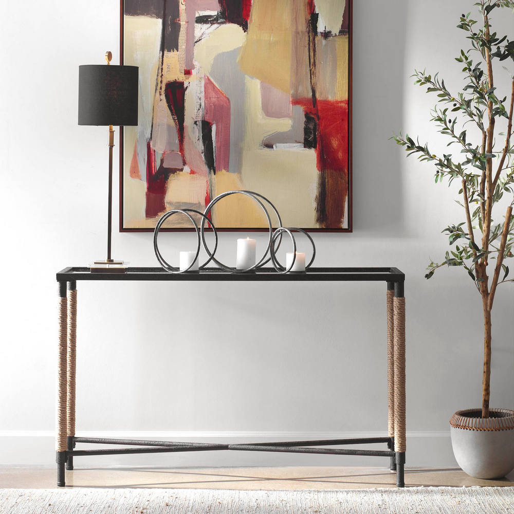 Braddock Coastal Console Table | Coastal Style Accent Table