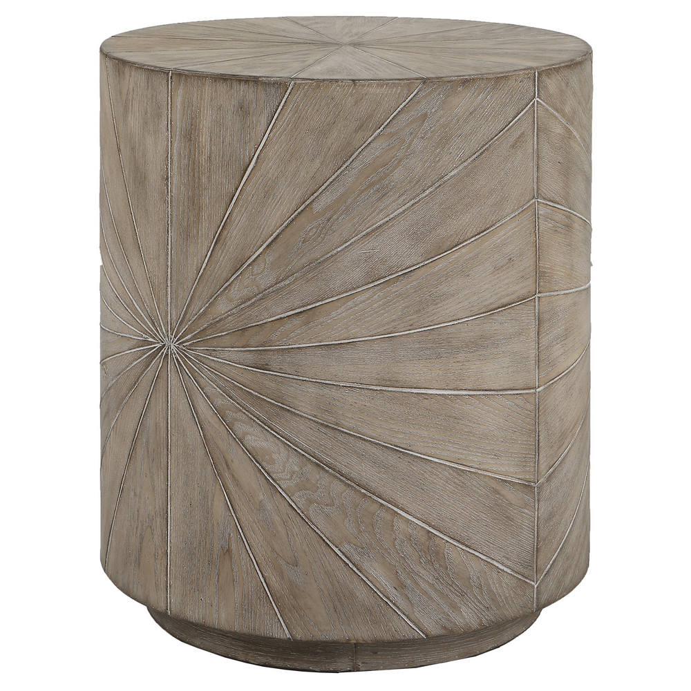 Starshine Wooden Side Table | Organic Style Accent Table