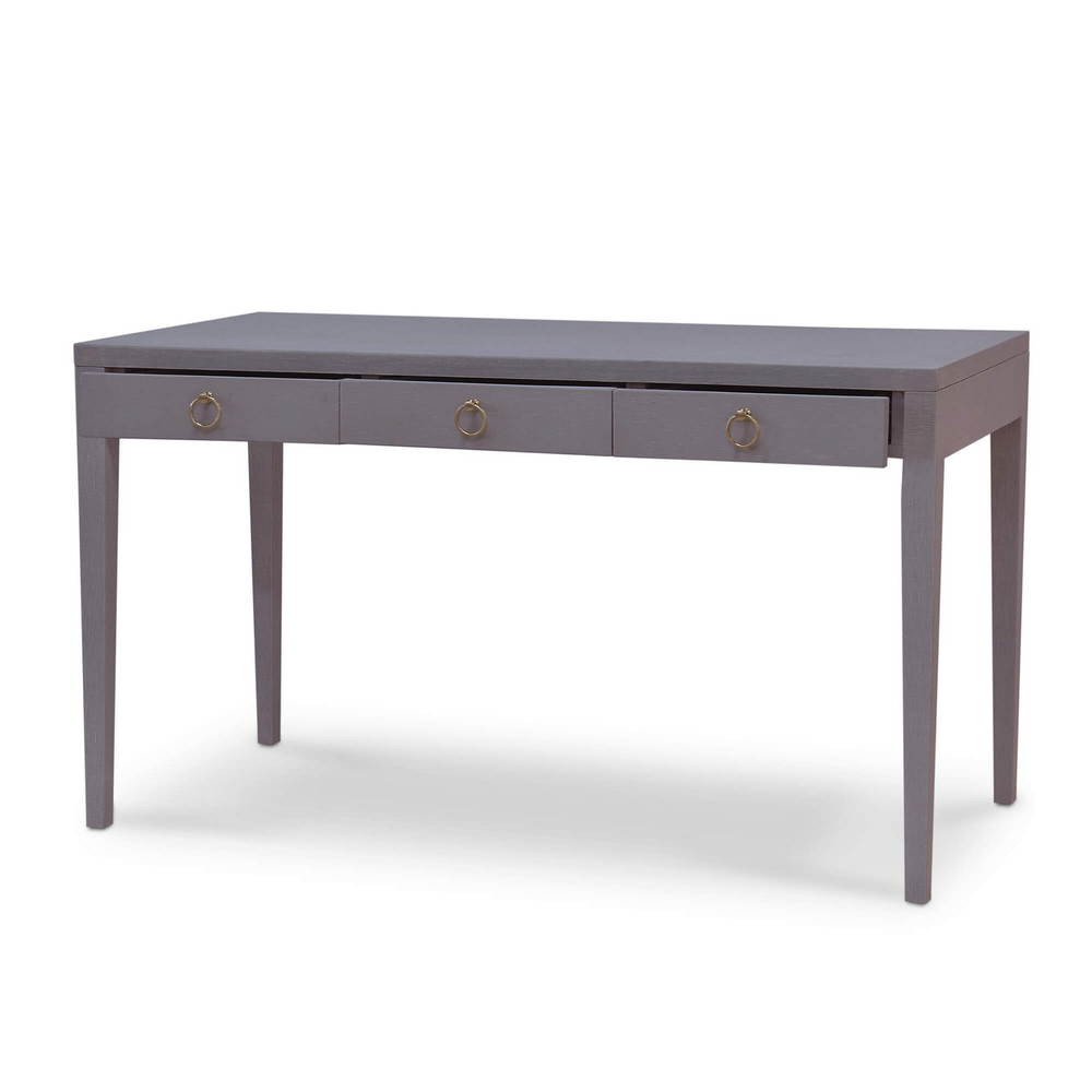 Westminster Linen Wrapped Desk | Mid-Century Style Office & Study Furniture