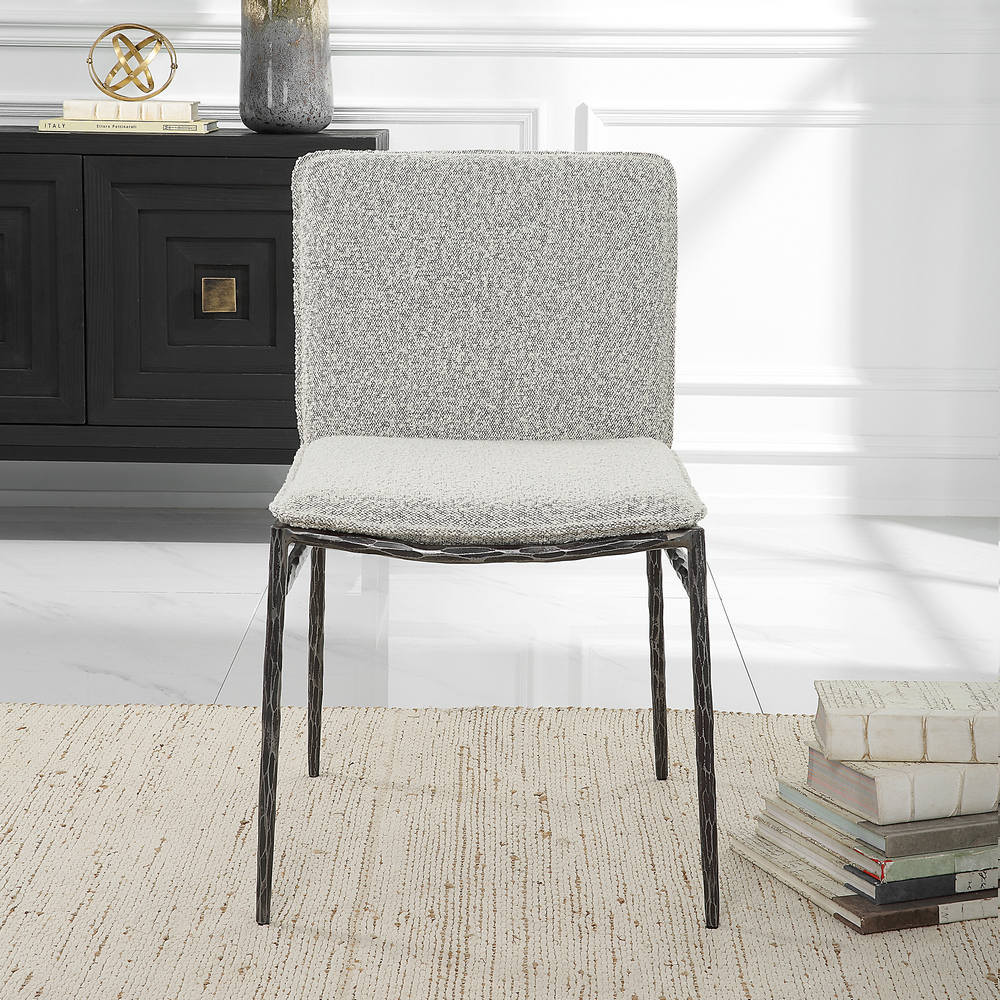 Jacobsen Gray Dining Chair | Mid-Century Style Occasional Furniture