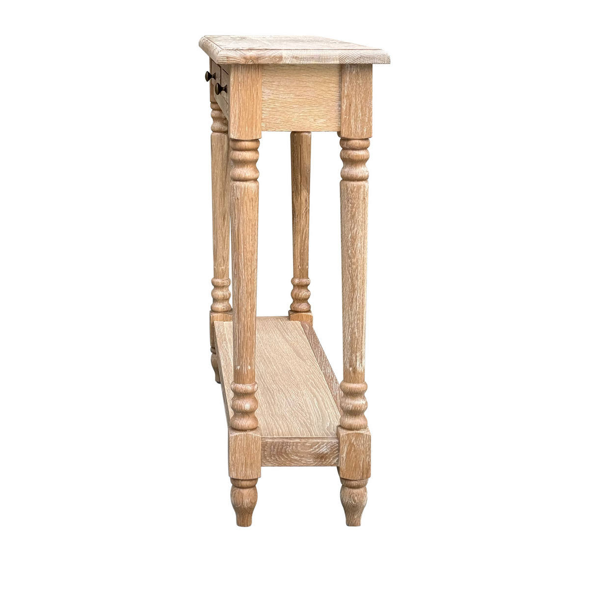 Livorno Console Table - Whitewash Oak | Hamptons