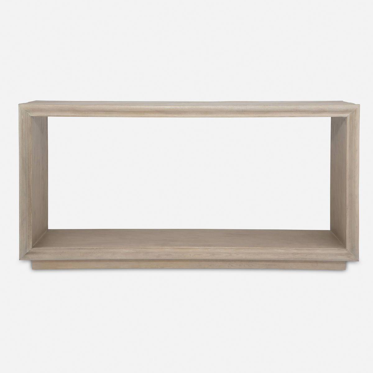 Prism Light Oak Console Table | Contemporary Style Accent Table