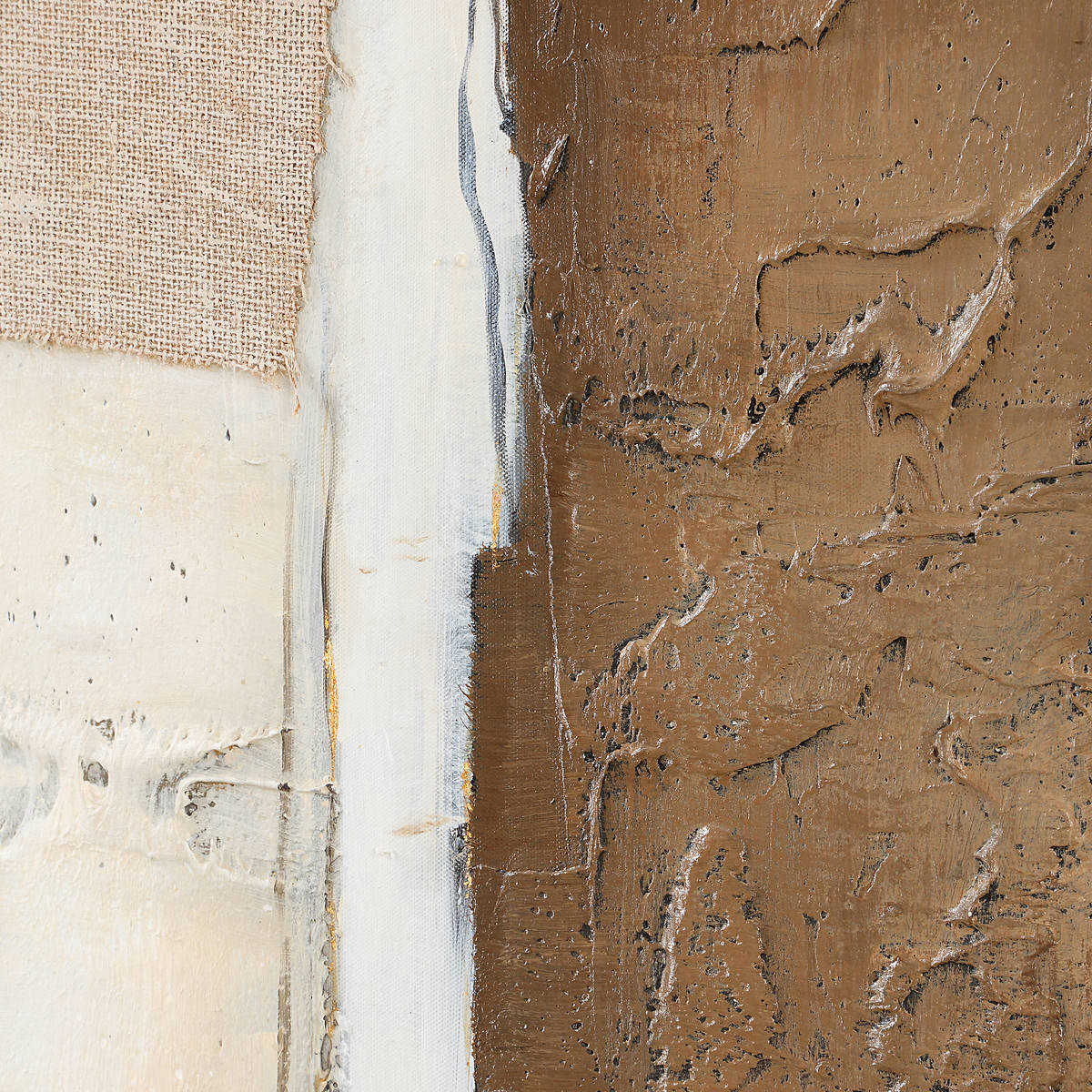 Interference Hand Painted Canvas | Contemporary Style Painting