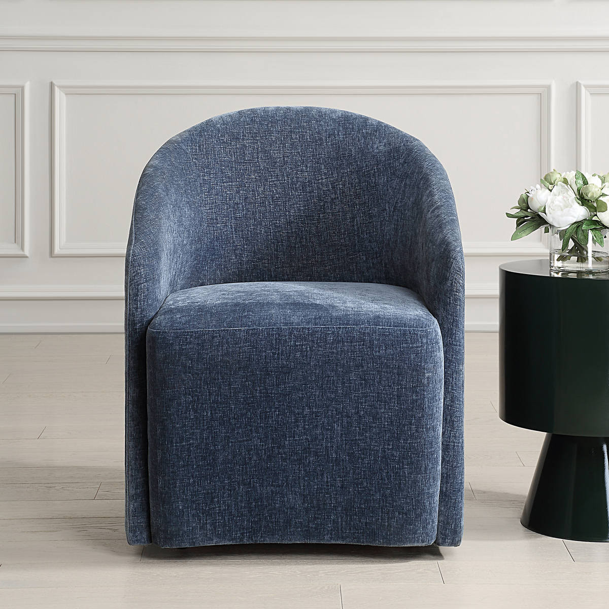 Harbor Blue Dining Chair | Contemporary Style Dining Chair