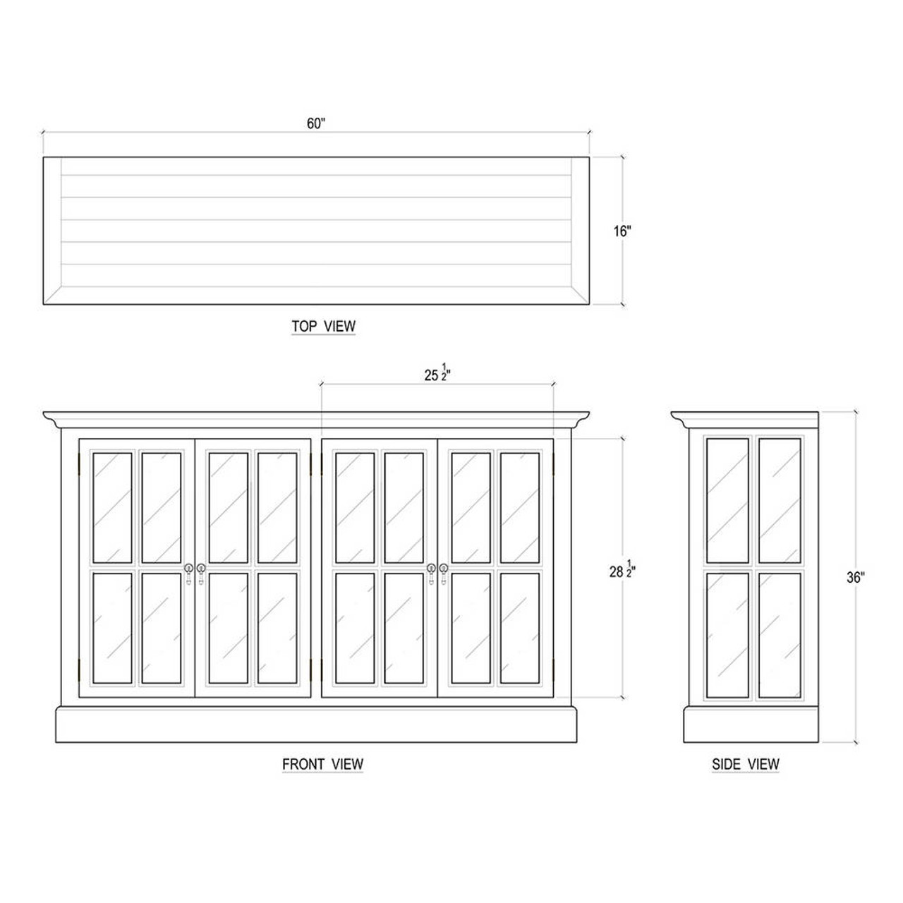 Cape Cod Media Stand