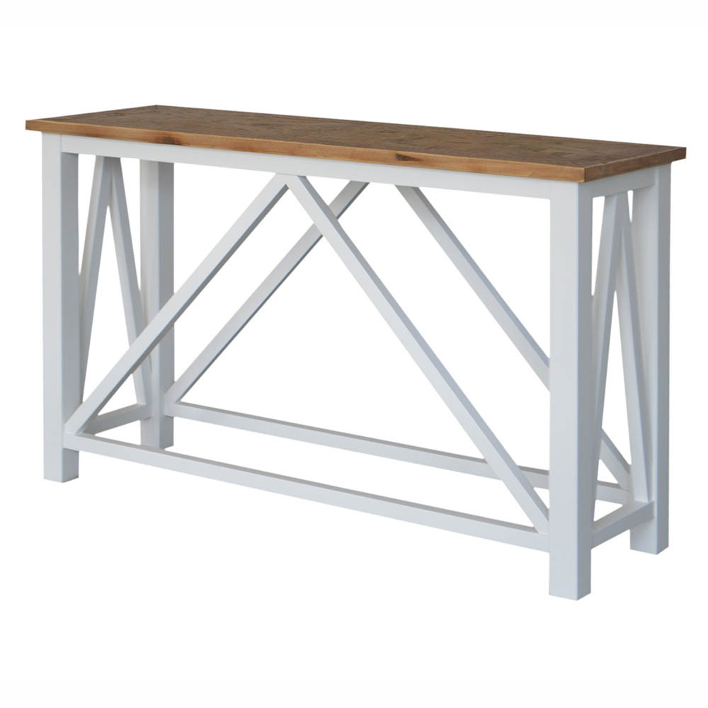 Portside Parquet Console Table - Maison Living
