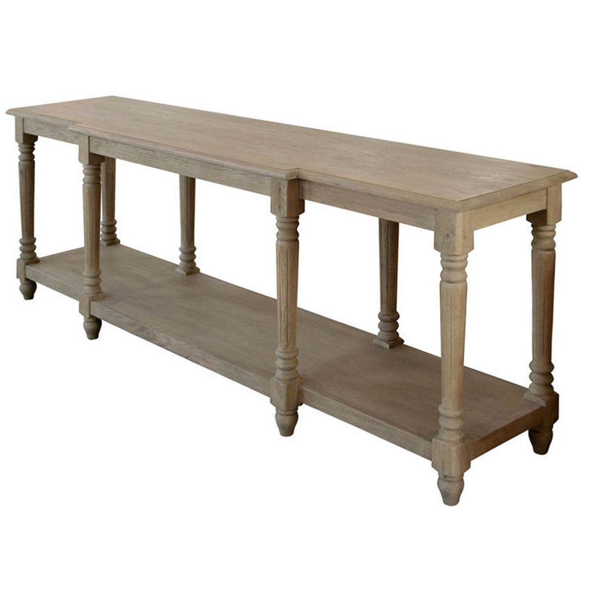 Livorno Console Table - Weathered Oak | Hamptons