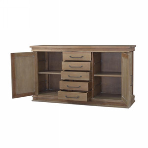 Aries Sideboard with 2 Doors | Craftsman Style Dining Room Furniture