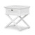 Hamptons Shutter Side Table White by Maison Living - Maison Living