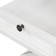 Hamptons Shutter Side Table White by Maison Living - Maison Living