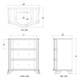 Davis Vanity - Without Top-Sink
