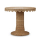Newport Scalloped Round Bistro Table | Coastal Style Dining Room Furniture