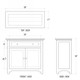Aries Sideboard with 2 Doors