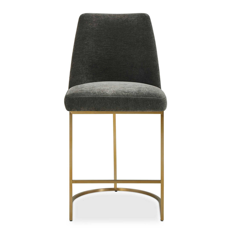 Hanni Charcoal Counter Stool | Contemporary Style Accent Chair