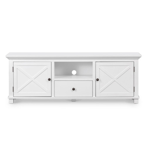 Sorrento Hamptons TV Media Unit - White - OneWorld Furniture