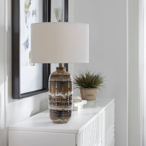 Roan Artisian Table Lamp | Mid-Century Style Table Lamp
