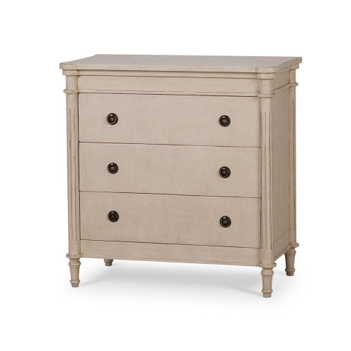 Kelly 3 Drawer Bedside Cabinet