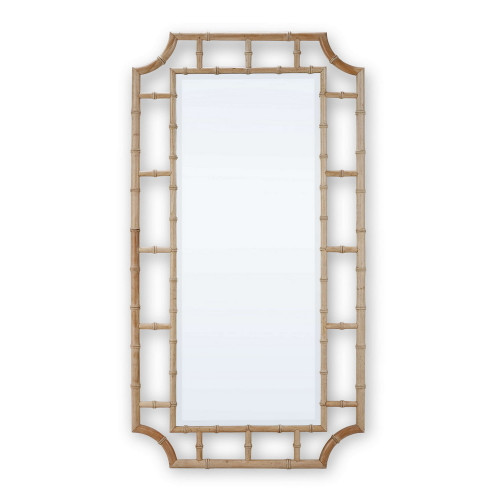 Bamboo Standing Mirror