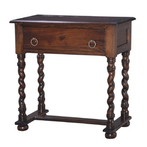 Regency Side Table - Teak Brown